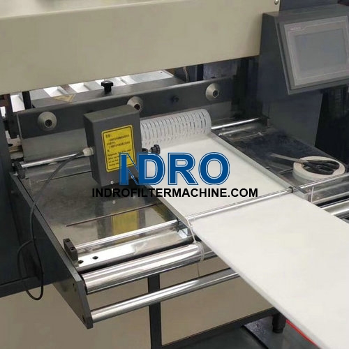 High flow filter pleated cartridge pleats maker
